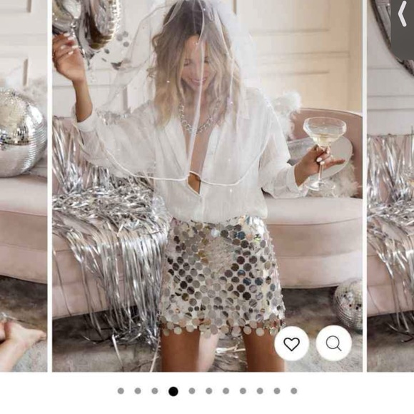 12th Tribe | Skirts | 2th Tribe Disco Skort | Poshmark